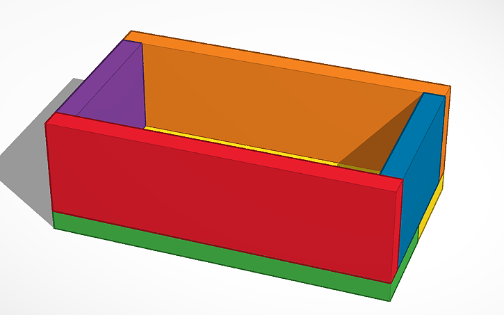 3D design Box Build #1 - Tinkercad
