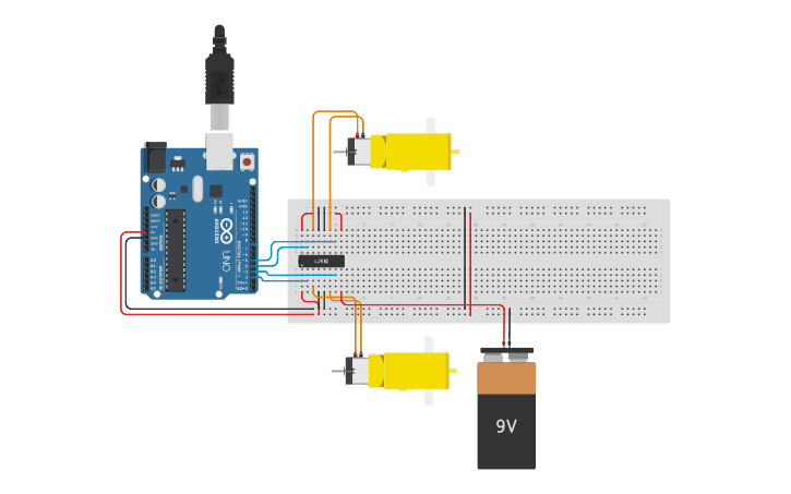 Circuit design Incredible Rottis | Tinkercad