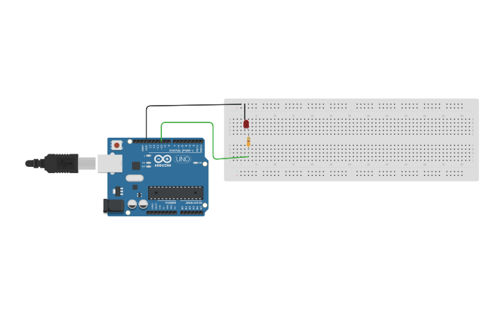 Circuit design Led y Arduino Profe | Tinkercad
