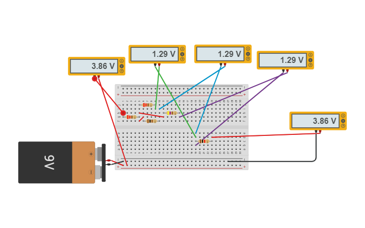 Circuit design Practica1 Ismael - Tinkercad
