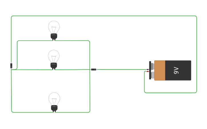 Circuit design Simple Parallel circuit - Tinkercad Circuit design Simple Parallel circuit - Tinkercad