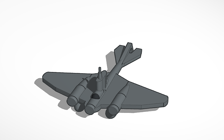 3D design Russian flying submarine(Ushakov LPL) | Tinkercad