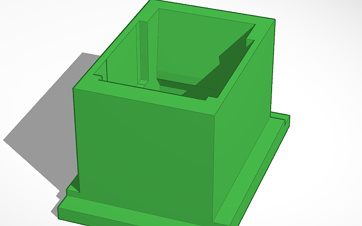 3D design USB Keystone Jack Passthrough Connector Housing - Tinkercad