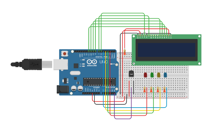 Circuit Design Praktikum 9 1918043 Tinkercad
