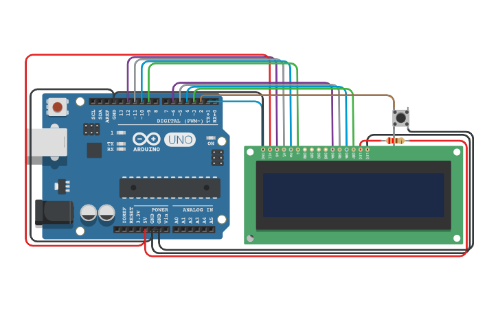 Circuit Design Mario Arduino Game Tinkercad