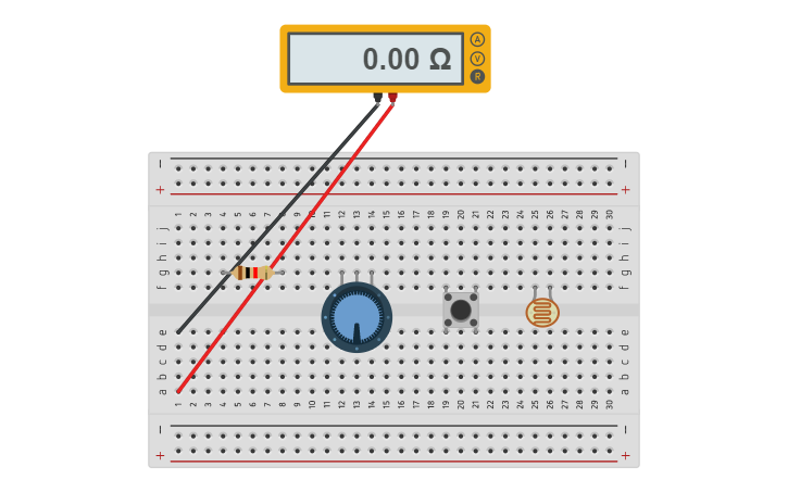 Circuit design breadboard circuit 20564696 - Tinkercad