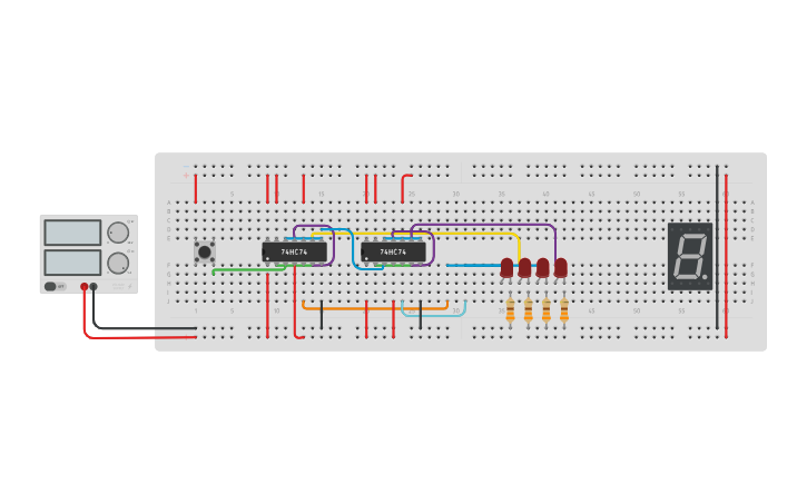 Circuit design 14 - Tinkercad
