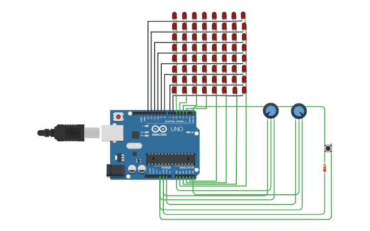 Circuit design Practice10-2 | Tinkercad