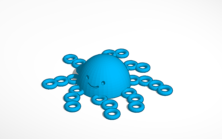 3D design Octopus - Tinkercad