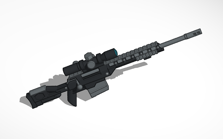 3D design Sniper - Tinkercad