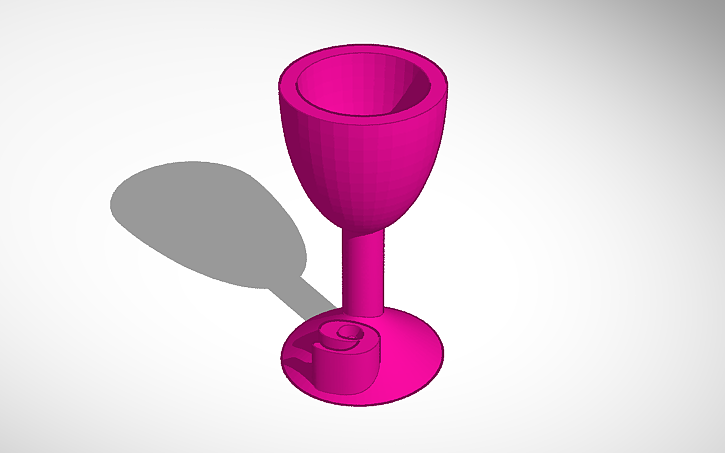 3D design 20200821mb wine glass vincent | Tinkercad