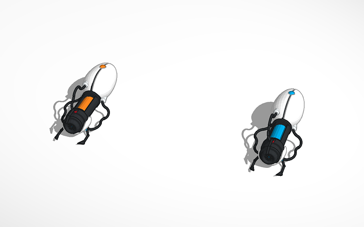 3D design Portal gun | Tinkercad