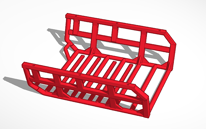 3D design Trx4 Bed Rack V2 | Tinkercad