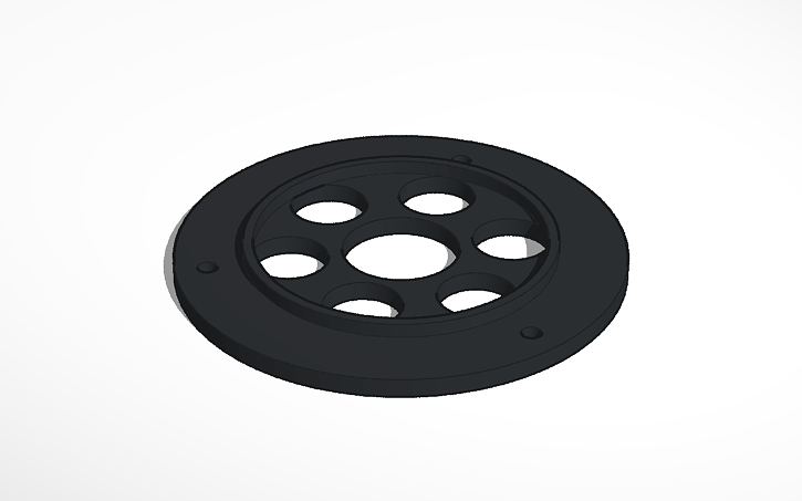 3D design router base - Tinkercad