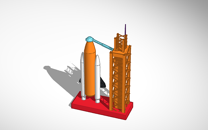 3D design Space Shuttle - Tinkercad