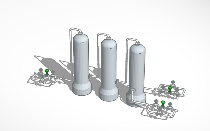 3D design ABSORBTION TOWER - Tinkercad