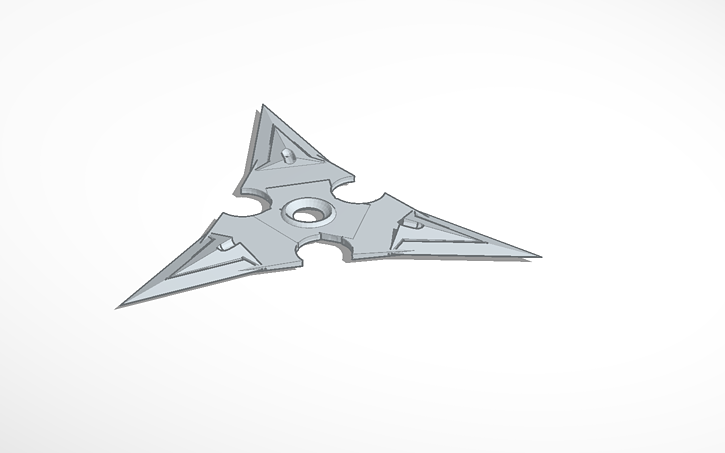 3D design Genji Throwing Star | Tinkercad