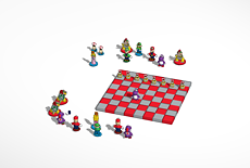 3D design Mario Chess Pieces #Chess #Mario #Luigi #Peach #Yoshi #Toad # ...