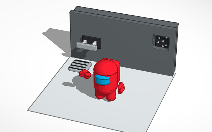 3D design AMONG US | Tinkercad