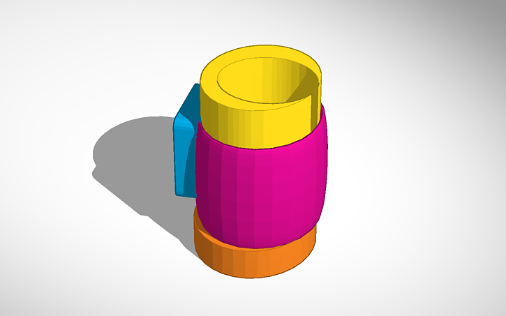 3D design pencil holder | Tinkercad