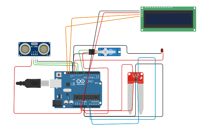 Circuit design garbage - Tinkercad