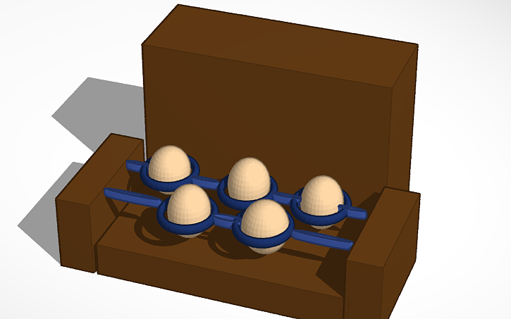 3D design Egg Carton Idea | Tinkercad