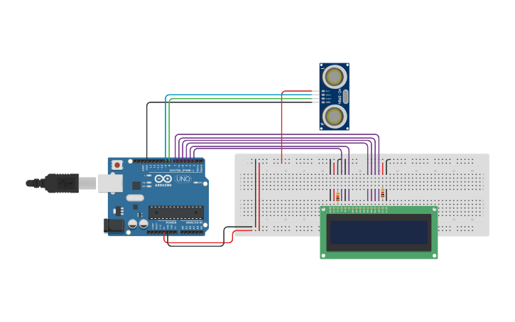 Circuit design Copy of speedometer - Tinkercad