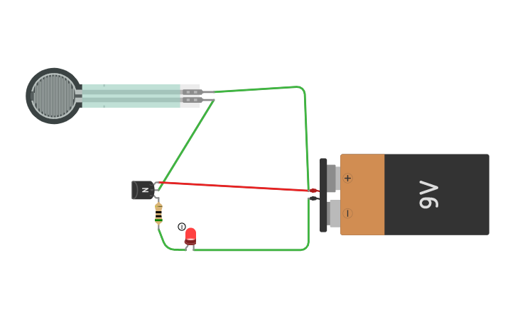 Circuit design touch sensor - Tinkercad