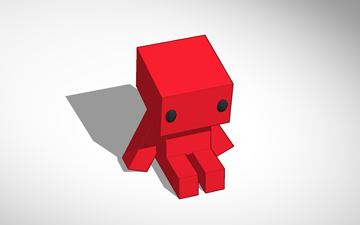 3D design Block Kid - Tinkercad