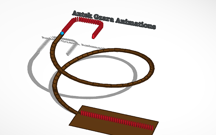 3D design giant domino - simlab - Tinkercad