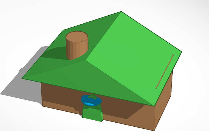 3D design Gingerbread House Jeremy | Tinkercad