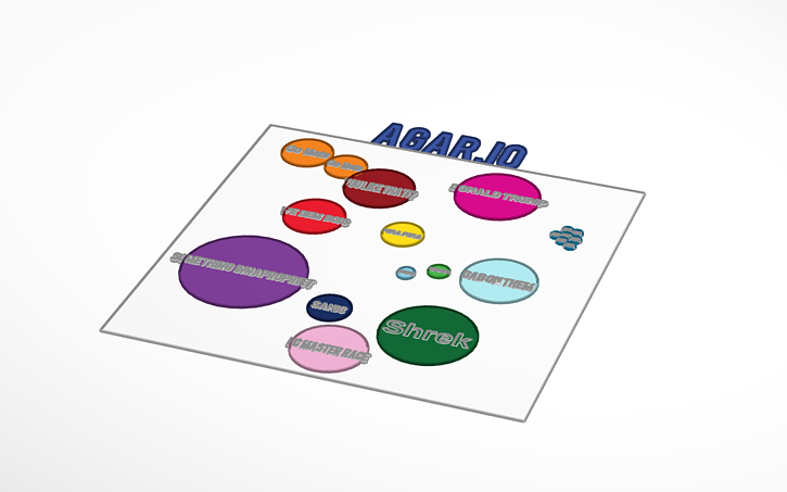 3D design Agar.io | Tinkercad