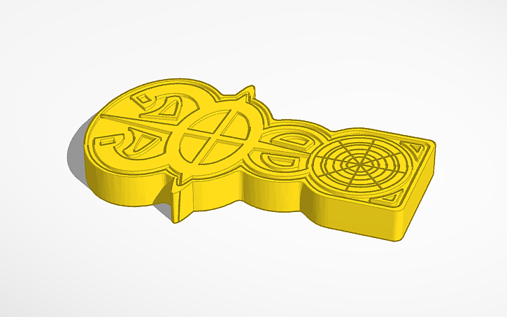 3D design Oz Key Supernatural - Tinkercad