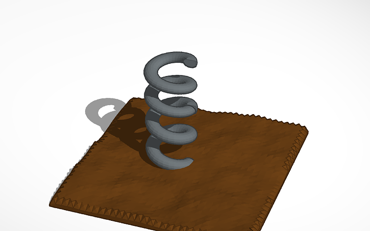 3D design SPRING - Tinkercad