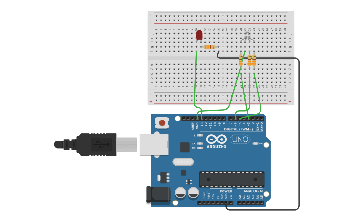 Circuit design Practical 1: Introduction to Arduino Programming - Tinkercad