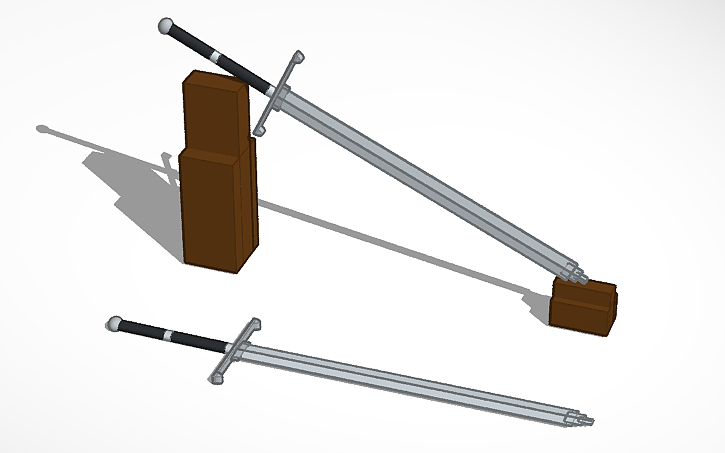 3D design Future Trunks' sword | Tinkercad