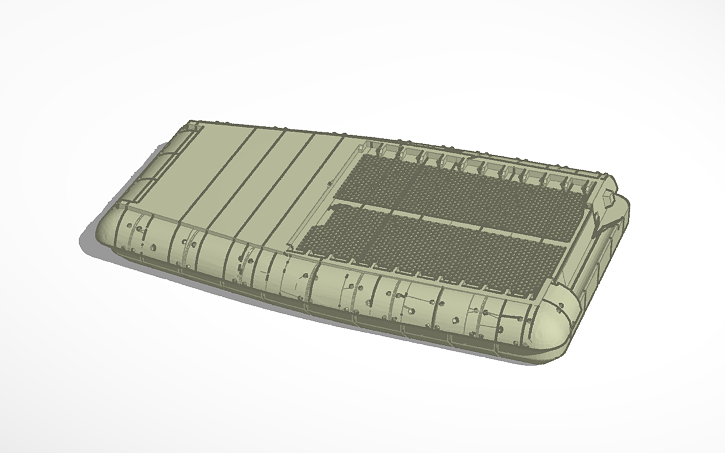3D design Hovering Platform - Tinkercad