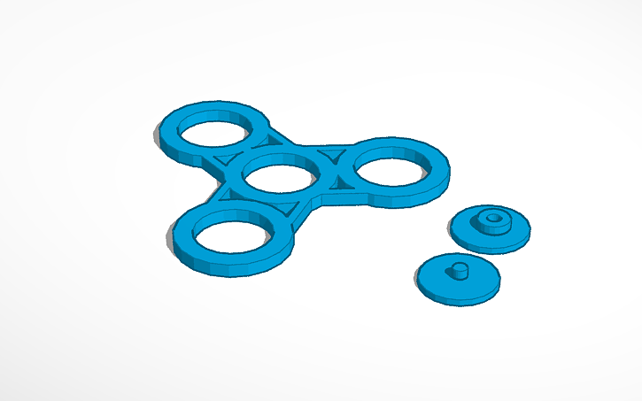 3D design spinner - Tinkercad