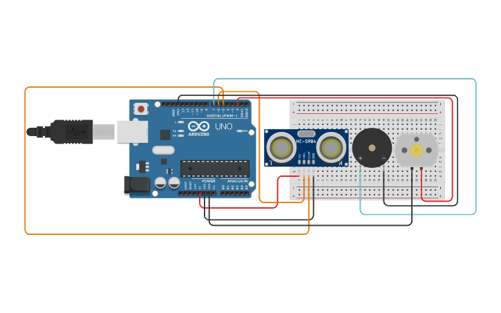 Circuit design Sensor. | Tinkercad