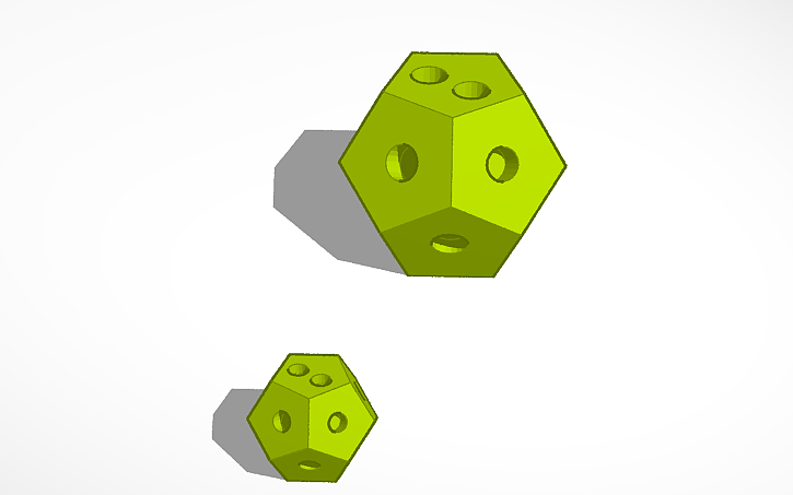 3D design Force Dice from Star wars FFG | Tinkercad