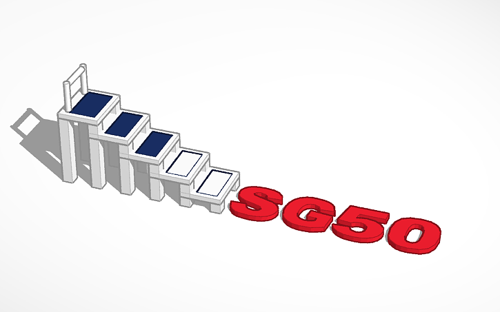 3D design Ladder 2 | Tinkercad