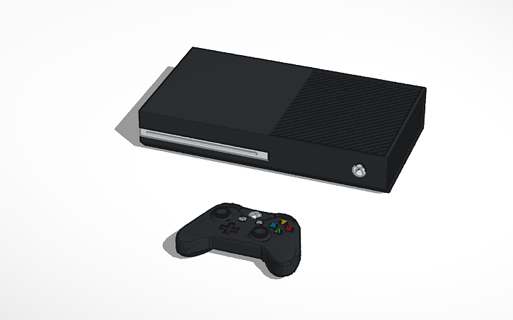 3D design Xbox one console - Tinkercad