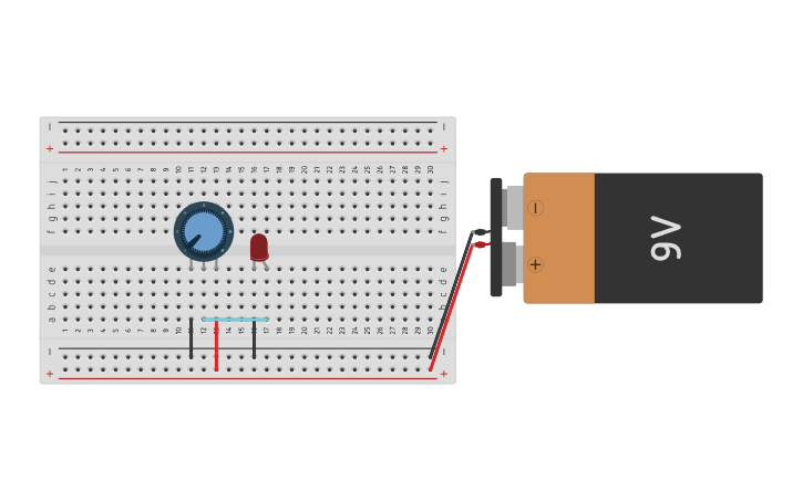 Circuit design dimmer circuit - Tinkercad