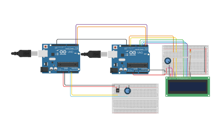 Circuit design Comunicacion_2_arduino - Tinkercad
