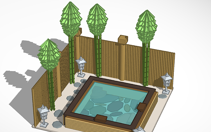 3D design Isometric Stage | Tinkercad