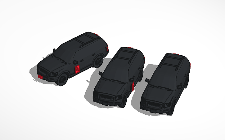 3D design Ford Explorer turkish edition | Tinkercad