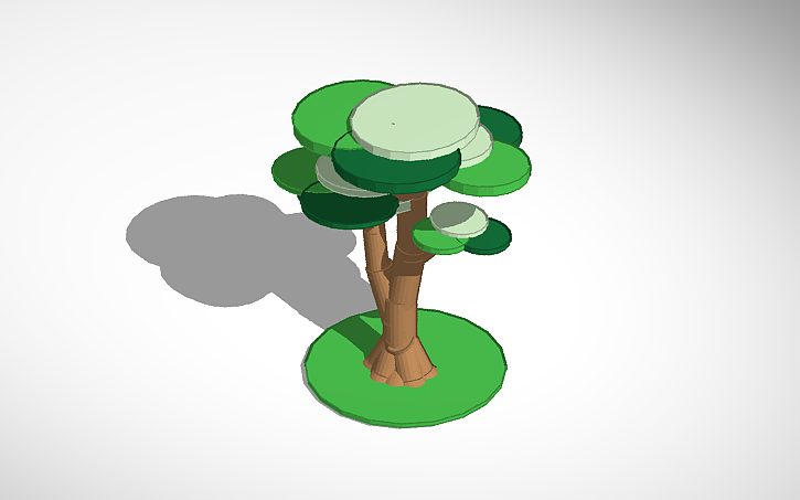 3D design Tree - Tinkercad