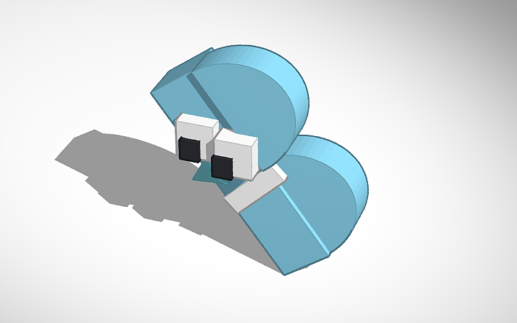 3D design B (Alphabet Lore) | Tinkercad