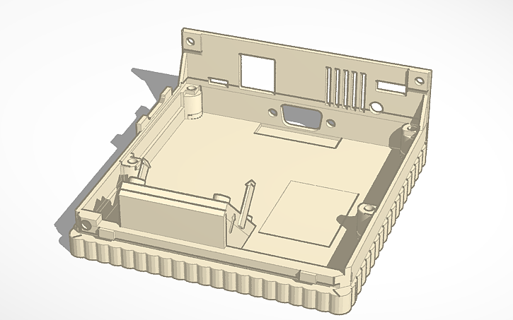 3D design TL86 base - Tinkercad