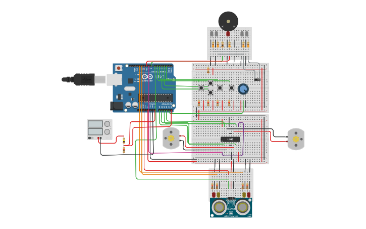 Circuit design FINAL REQUIREMENT MICRO | Tinkercad